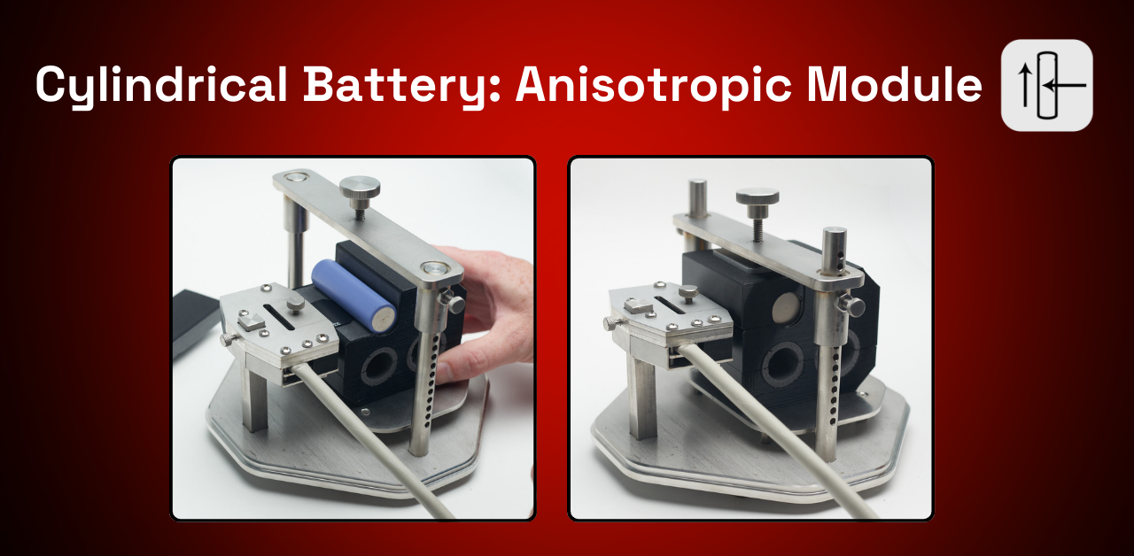 Measuring Anisotropic Thermal Conductivity of Li-ion Batteries